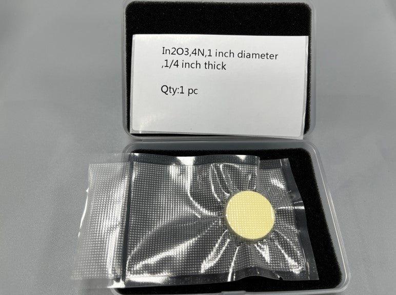 In2O3 PLD Targets for Quality Indium Oxide Thin Films – Target Materials