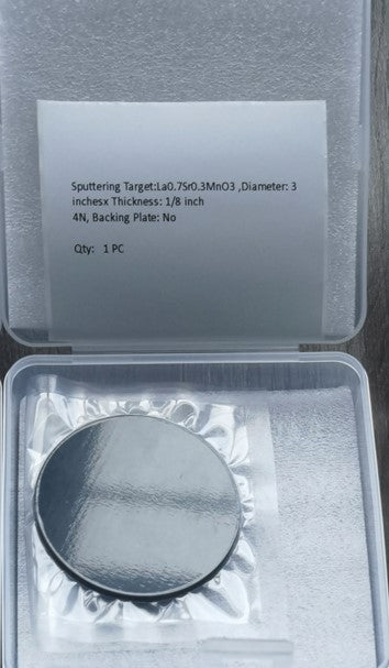 LSMO (La1−xSrxMnO3) PLD Targets for Quality Thin FIlms – Target Materials