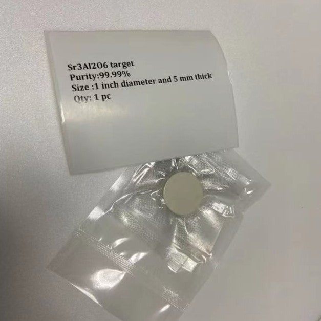 Sr3Al2O6 PLD Targets for Quality Freestanding Thin Films – Target Materials